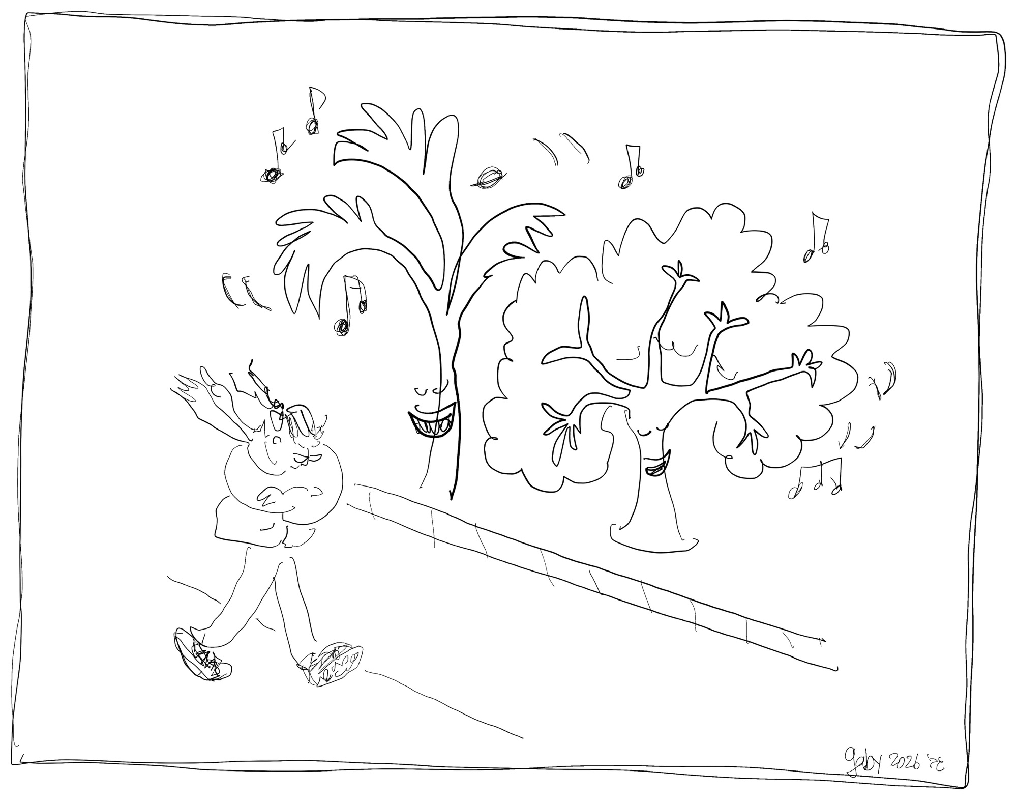 Dancing trees | Gaby's View